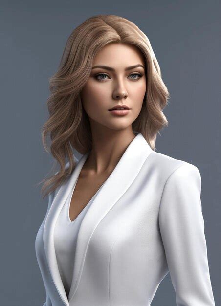 Woman In A Suit Professional Dominant Premium Ai Generated Image