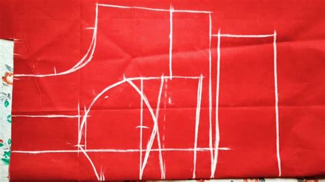 Odia34 Size Double Katori Blouse Cutting And Stitching Youtube