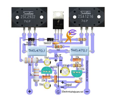 Diy Transistor Amplifier Electronics Help Care