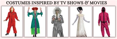 A Fantastic Collection Of Classic Halloween Costumes Inspired By Movie
