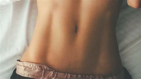 Flat Girl Stomach