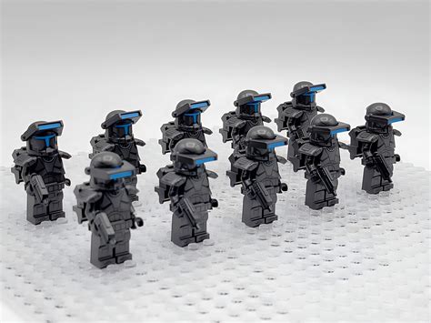Star Wars Republic Clone Commandos Night Ops Omega Squad Minifigure Set Of 10pcs Mocerra
