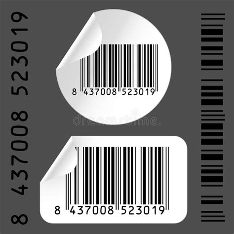 Stickers Bar Code Stock Illustrations 494 Stickers Bar Code Stock