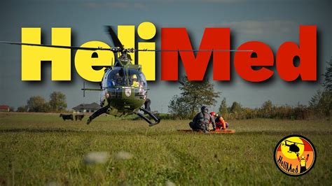 Helimed Działania Ratownicze Ze śmigłowca 1023 Youtube