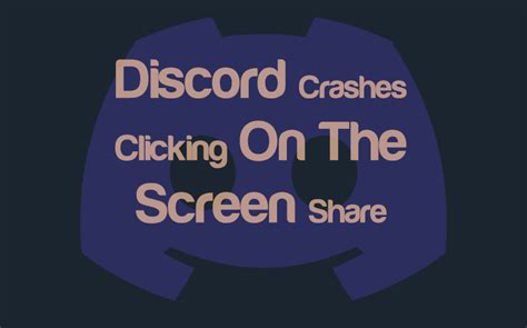 Fix Discord Crashes After Clicking On The Screen Share Button