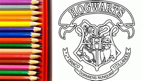 Harry Potter Symbols Coloring Pages 2025