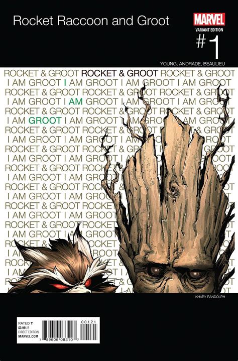 Rocket Raccoon And Groot 1 Randolph Hip Hop Cover Fresh Comics