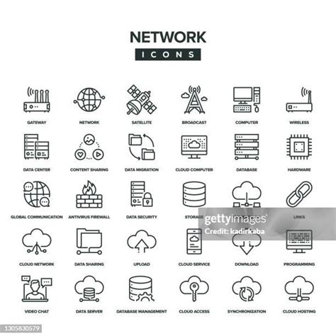 Ethernet Cable Symbol Photos And Premium High Res Pictures Getty Images