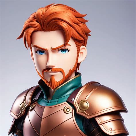 Ginger Man In Leather Prompts Stable Diffusion Online