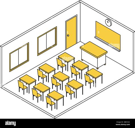 Simple Classroom Drawing