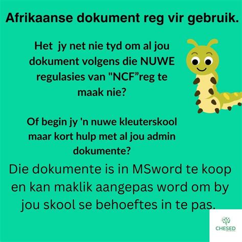 Ecd Admin Pack Inline With Ncf Regulations For Registration Pack 1