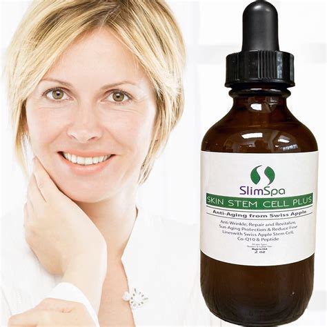 Anti Aging Skin Stem Cell Plus Serum From Swiss Apple 2 Oz Slimspaonline