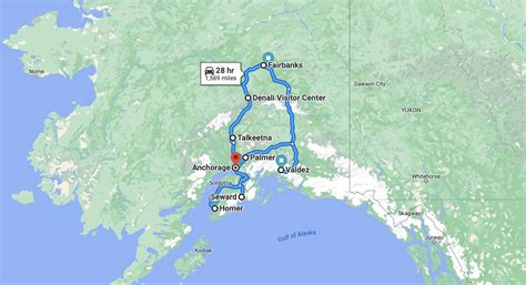 Alaska Road Trip Itinerary 14 Days 60 Photos