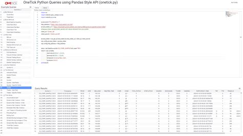 Onetick Cloud Services Real Time And Historical Market Data On Demand