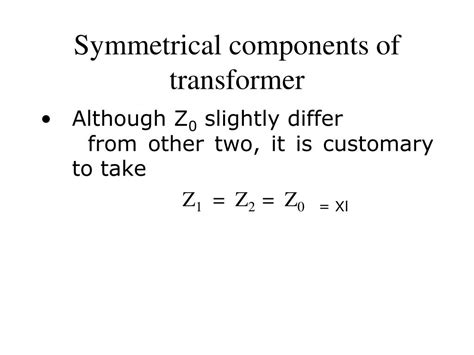 PPT Sequence Impedances Of Transmission Lines PowerPoint Presentation