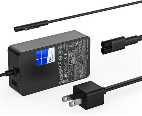 65w Surface Pro Charger For Surface Pro 9 8 3 7 6 5 4 X