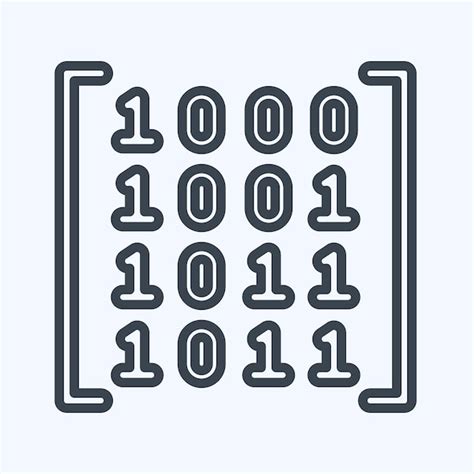 Premium Vector Icon Data Patterns Related To Machine Learning Symbol Line Style Editable