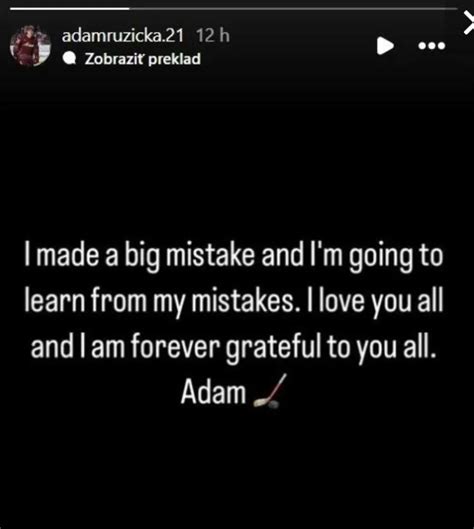 Adam Ruzicka Opens Up For The First Time Since Major Controversy