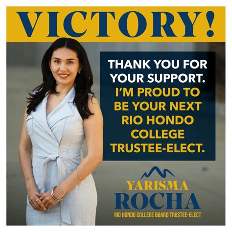 It Is With Great Pride And Gratitude That I Announce My Election Win As