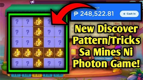 New Tricks Sa Mines Easy 2k 5k Pag Ginamit Mo Ito Photon Game Mines Pattern Secret Pattern