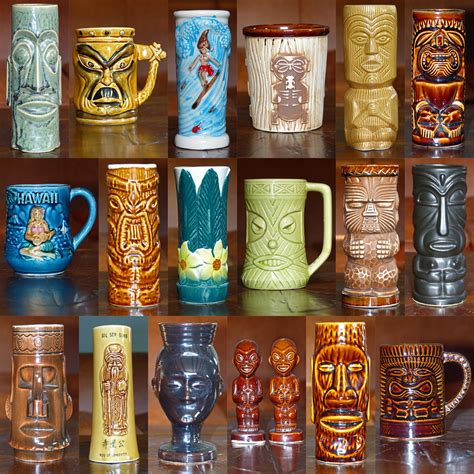 Tiki Mugs Vintage Mugs From The 1950s 60s And 70s A Photo On Flickriver