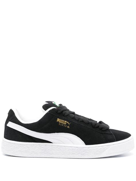 Suede Xl Black White Sneaker Shelf