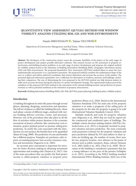 pdf quantitative view assessment quvias method for window
