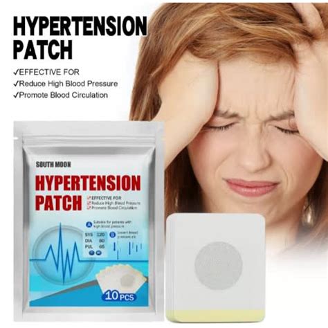 South Moon Hypertensionblood Pressure Control Patch 10 Patch