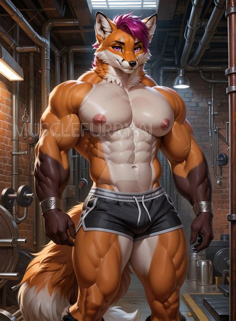 Muscle Furry Evan By Musclefurryai On Deviantart