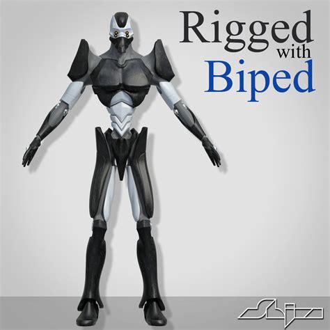 3d Robot Biped