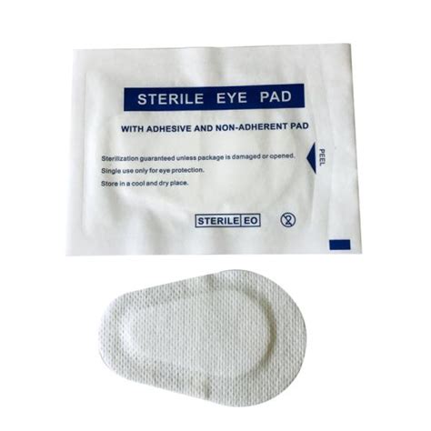 Sterile Adhesive Eye Pad Medjet Hospital Supplies