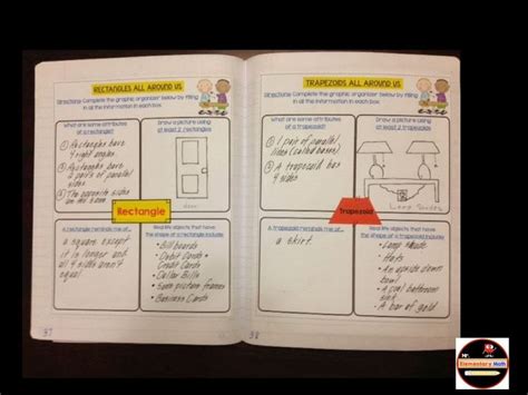 Mr Elementary Math Geometry Interactive Notebook Interactive Math