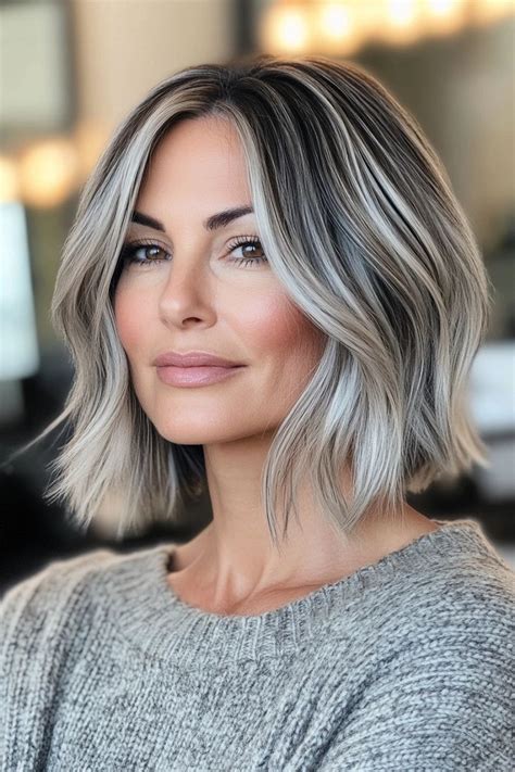 19 Gorgeous Gray Bob Hairstyles That Will Turn Heads Grey Hair