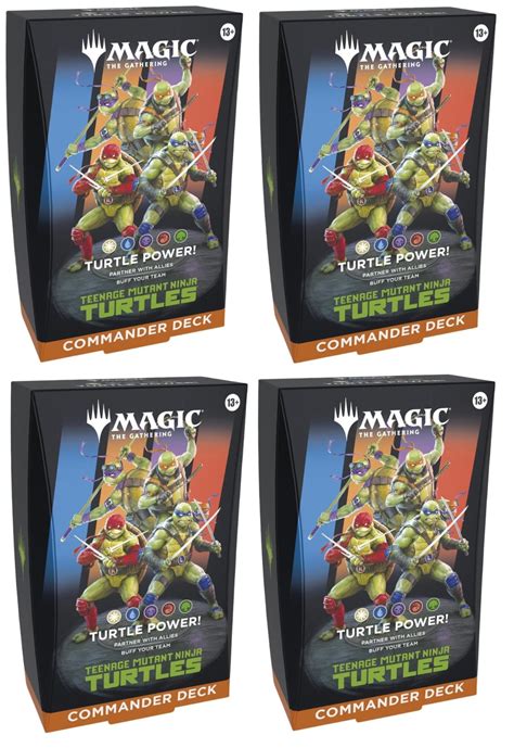 Magic The Gathering Teenage Mutant Ninja Turtles Commander Deck