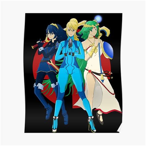 Super Smash Sisters Poster By Kingsrock Redbubble