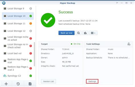 How To Backup And Restore Files With Synology Hyper Backup