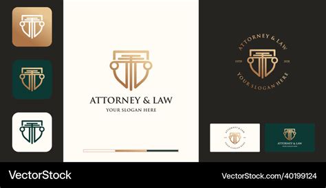 Legal Shield Logo Vector