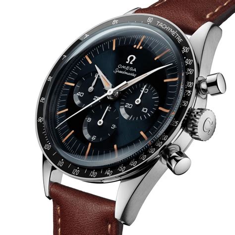 Omega Speedmaster First Omega In Space Brown Leather Strap Lepage