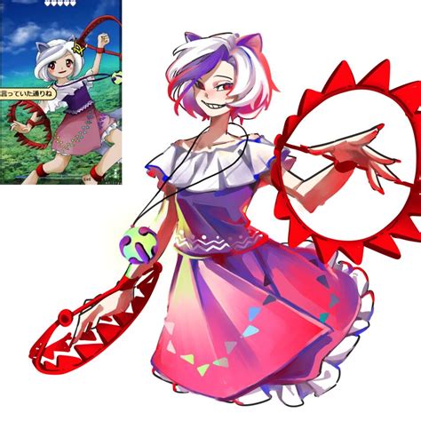 Nunrb Zun Artist Mitsugashira Enoko Touhou Unfinished Dream Of All Living Ghost Absurdres