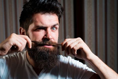 Man With Long Moustache Bearded Man With Mustache Bearded Gay