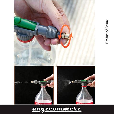 Kepala Pompa Air Plastic Bottle Sprayer Grey Lazada Indonesia