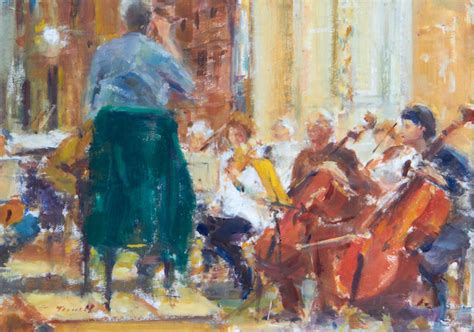 Bonhams Jonathan Trowell British Born 1938 Rehearsal At St