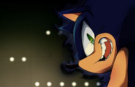 Dark Sonic Redraw By Drawwhatyoulike On Deviantart