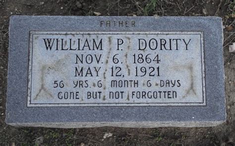 William P Dority 1864 1921 Find A Grave Memorial