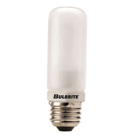 Bulbrite 75 Watt T8 Halogen Mini Light Bulb With Medium Screw E26