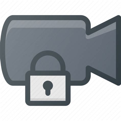 Cam Camera Film Lock Movie Record Icon Download On Iconfinder