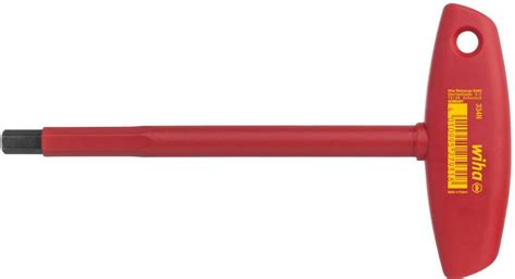 Wiha 334n080150 Socket Spanner With Transverse Handle Electric Hexagonal 8 X 150 Mm 27931