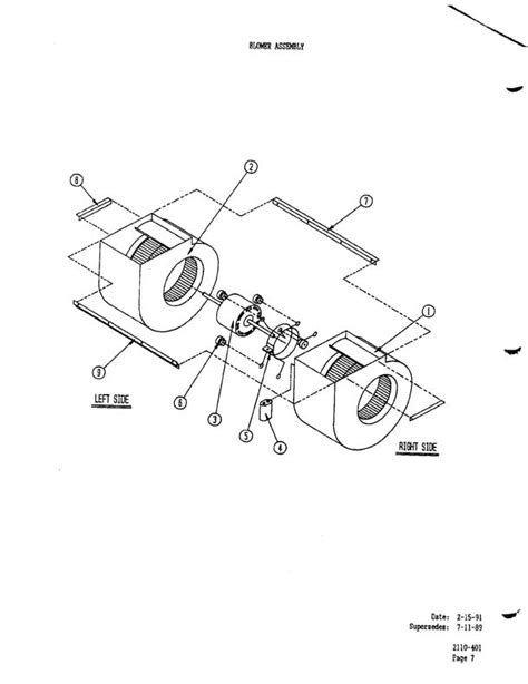 Bard 900 038 Blower Assembly Voomi Supply