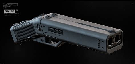 Dx 12 ‘the Punisher Snubnose Double Barreled Shotgun Concept Unlockmen