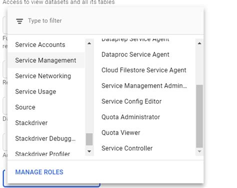 Dataprep Doesnt Works Cloud Dataflow Service Agent Stack Overflow
